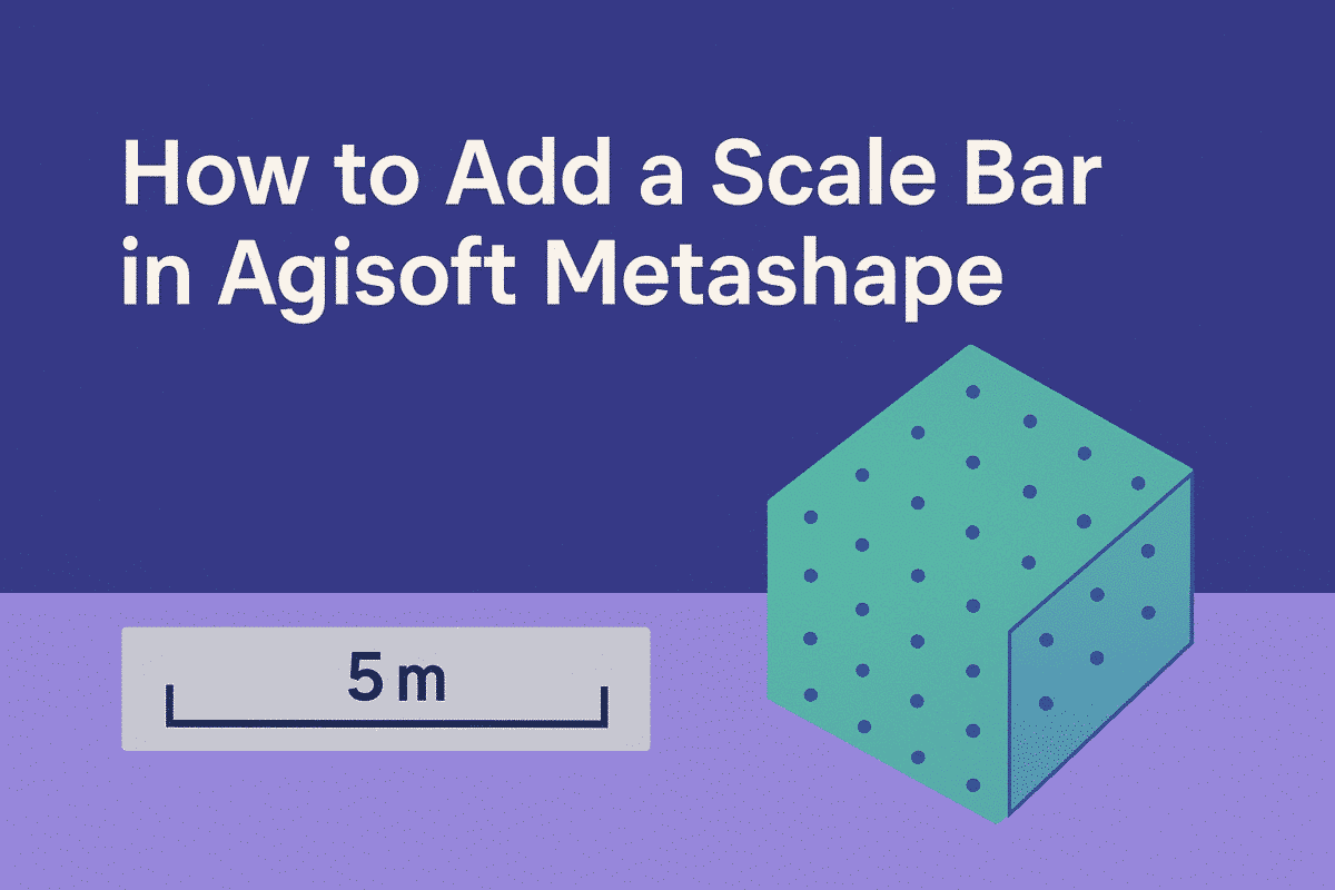 How to Add a Scale Bar in Agisoft Metashape: Step-by-Step Guide ...