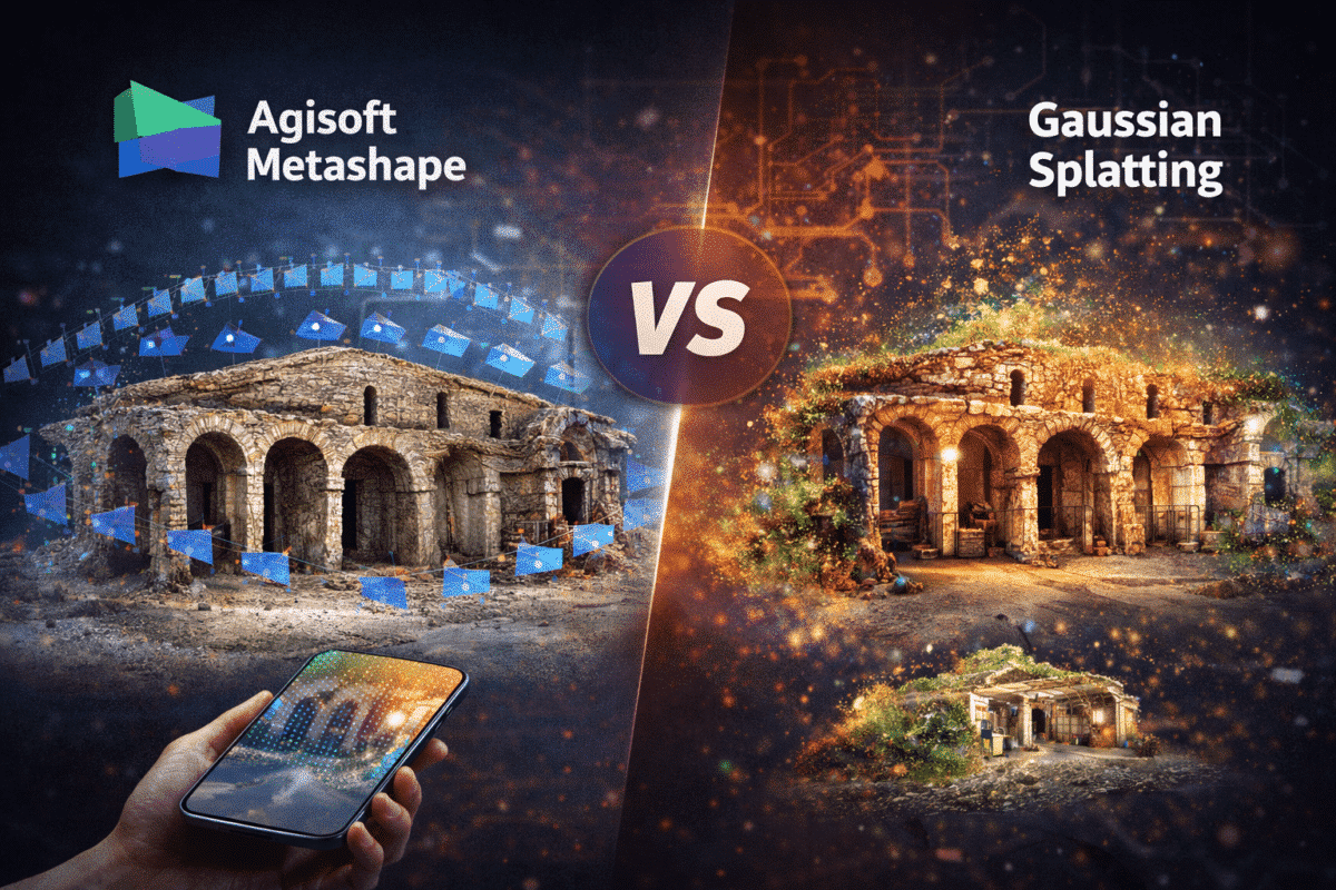 Agisoft Metashape vs Gaussian Splatting: The Future of 3D ...